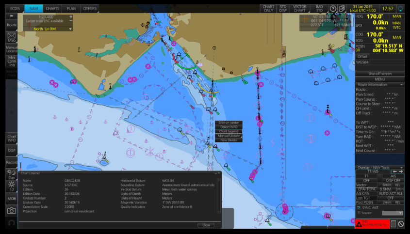 Furuno Chart Updating – Chart Update Spot Check 4.0 – eMaritime Training